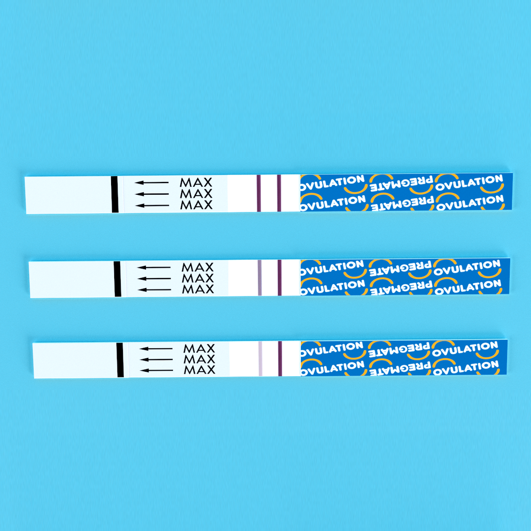 Ovulation test result examples – PREGMATE
